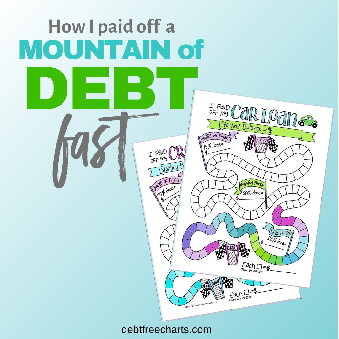 Overcoming a Mountain of Debt: Bethany's Story – Debt Free Charts