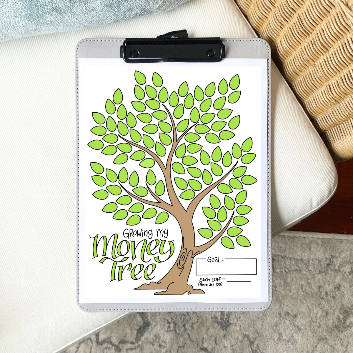 Money Tree Tracking Chart – Debt Free Charts