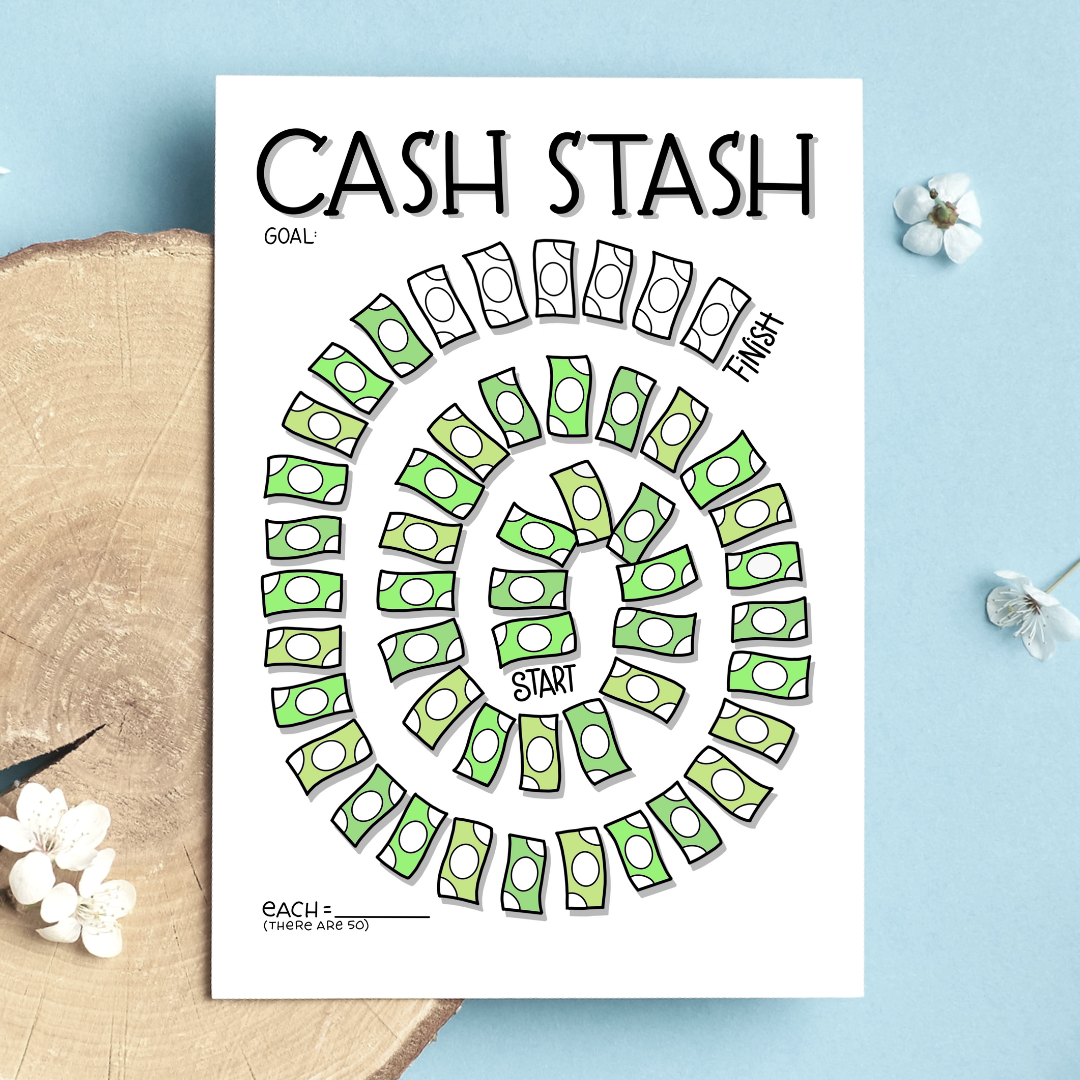 Cash Stash Game Set – Debt Free Charts