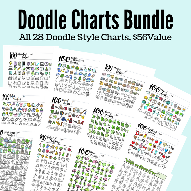Doodle Charts Bundle – Debt Free Charts