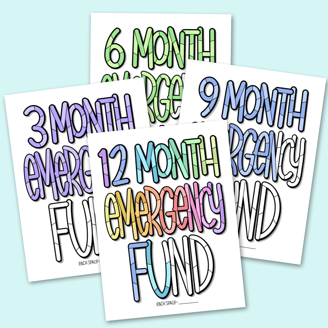 Lettering Charts Bundle – Debt Free Charts